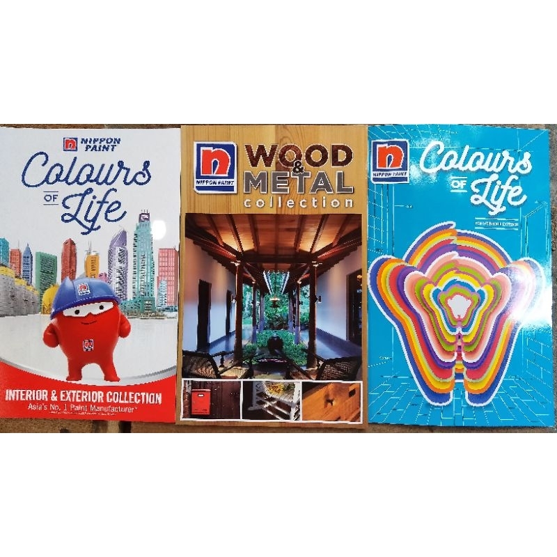 NIPPON COLOR CHART COMPLETE GUIDE FOR COLORS INTERIOR & EXTERIOR FOR ...