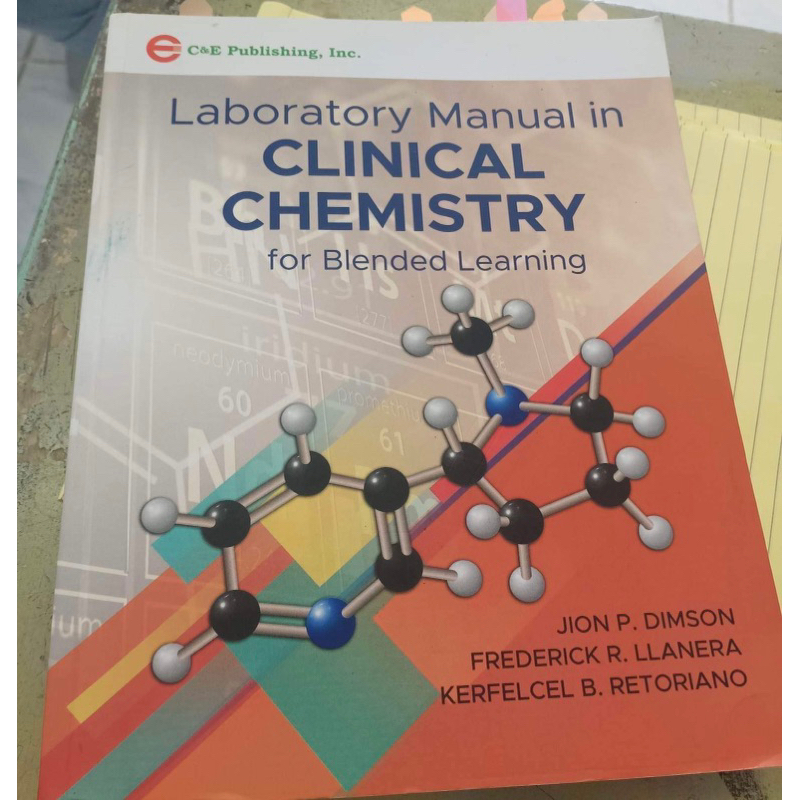 Laboratory Manual in CLINICAL CHEMISTRY for Blended Learning JION P ...