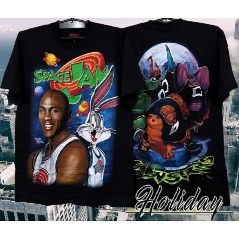 MICHAEL JORDAN Space Jam NBA Holiday by ROXX Rock Band shirt size S M L ...