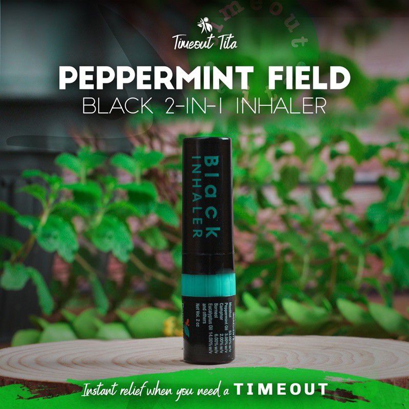 BLACK INHALER PEPPERMINT FIELD | Shopee Philippines