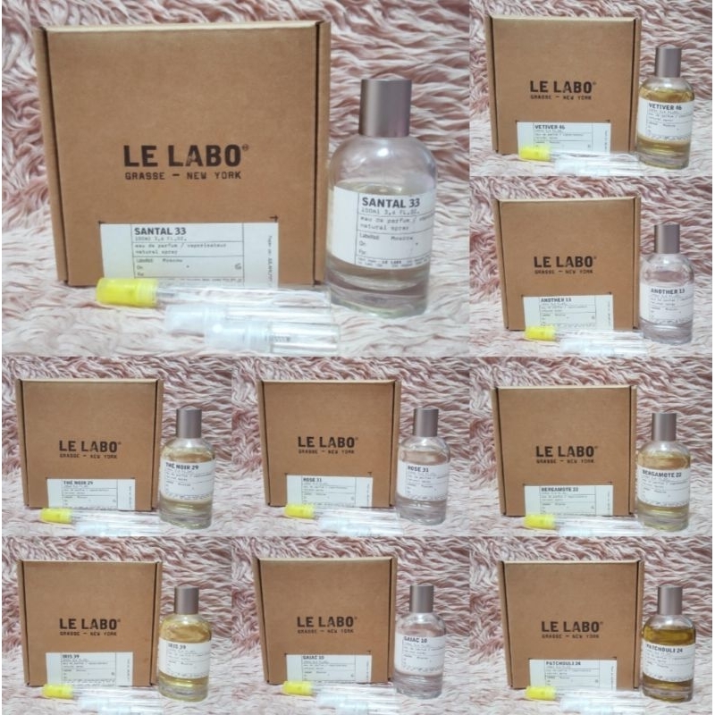 [MS] Decant / Takal Perfume Samples Le Labo Collections Batch 8 Legit ...