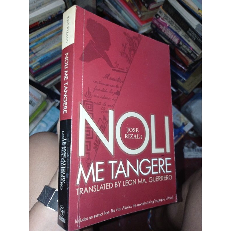 Noli Me Tangere by: Leon Ma. Guerrero | Shopee Philippines