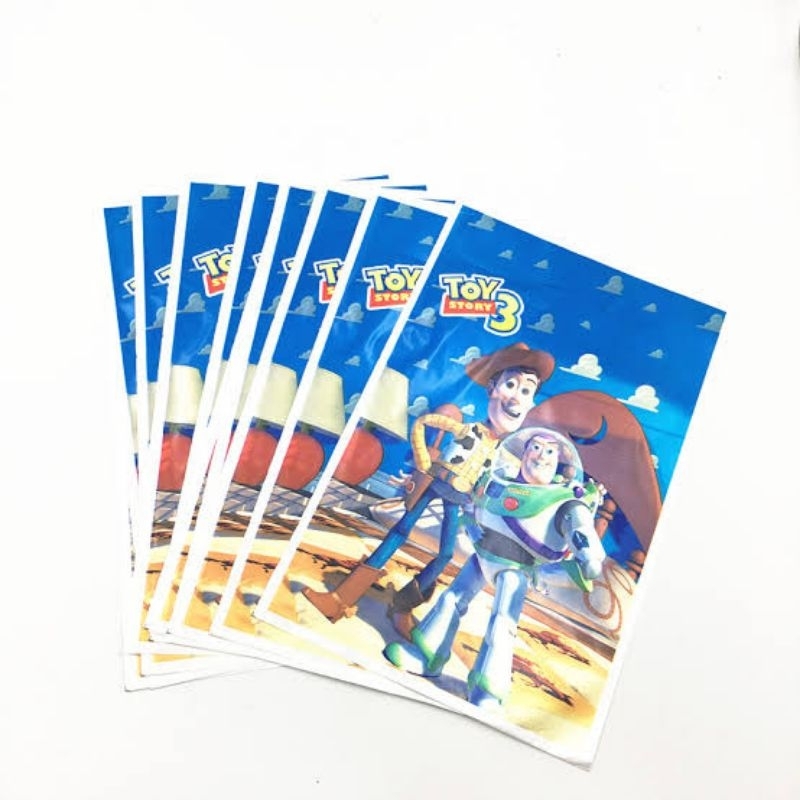 10pcs T0Y STORY Lootbags Plastic Giveaways / Birthday Lootbags Plastic ...
