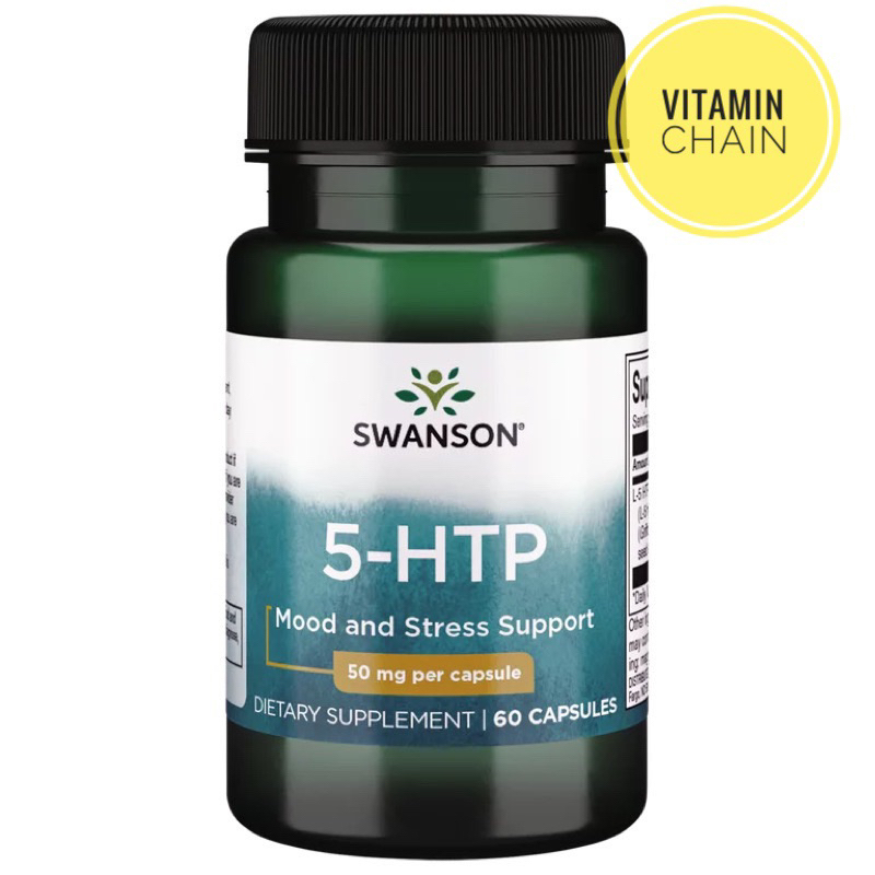5-HTP 50mg - 30/60 Capsules Swanson/Spring Valley | Shopee Philippines