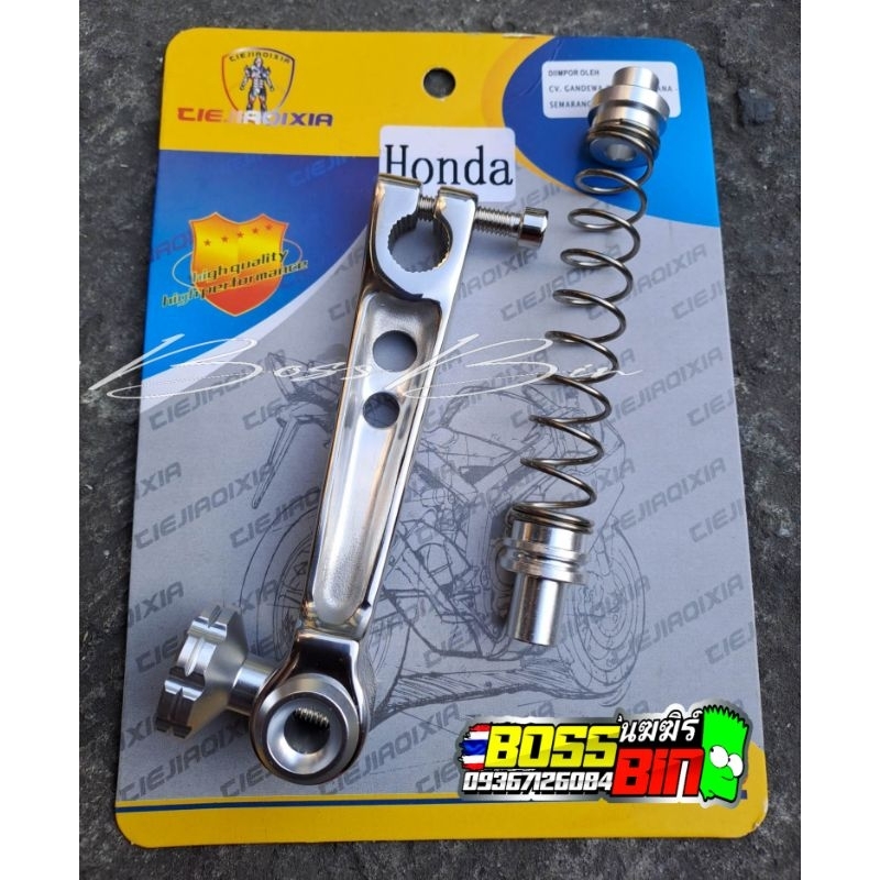 Honda Stainless Brake Arm With Spring And Adjuster Wave / Xrm | Shopee ...