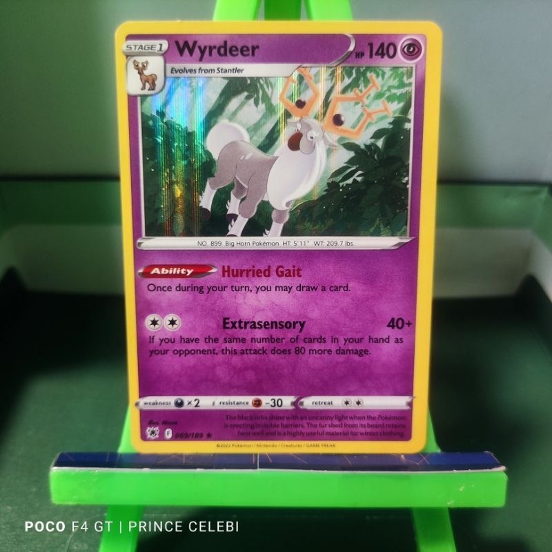 Pokemon TCG - Wyrdeer (H) | Shopee Philippines