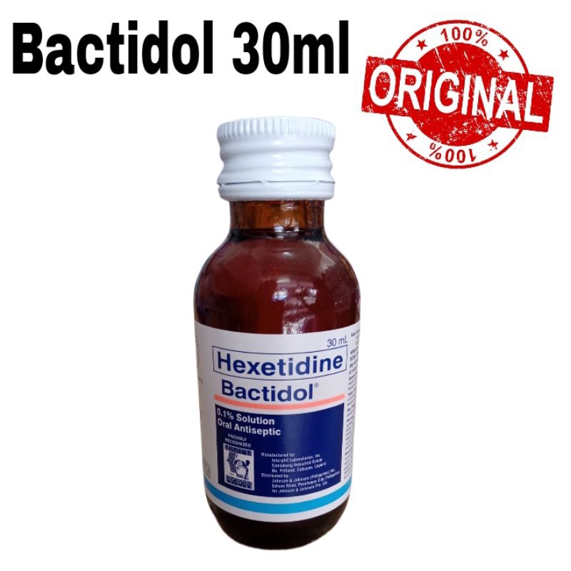 Bactidol Oral Antiseptic Gargle 30ml/ Bottle | Shopee Philippines