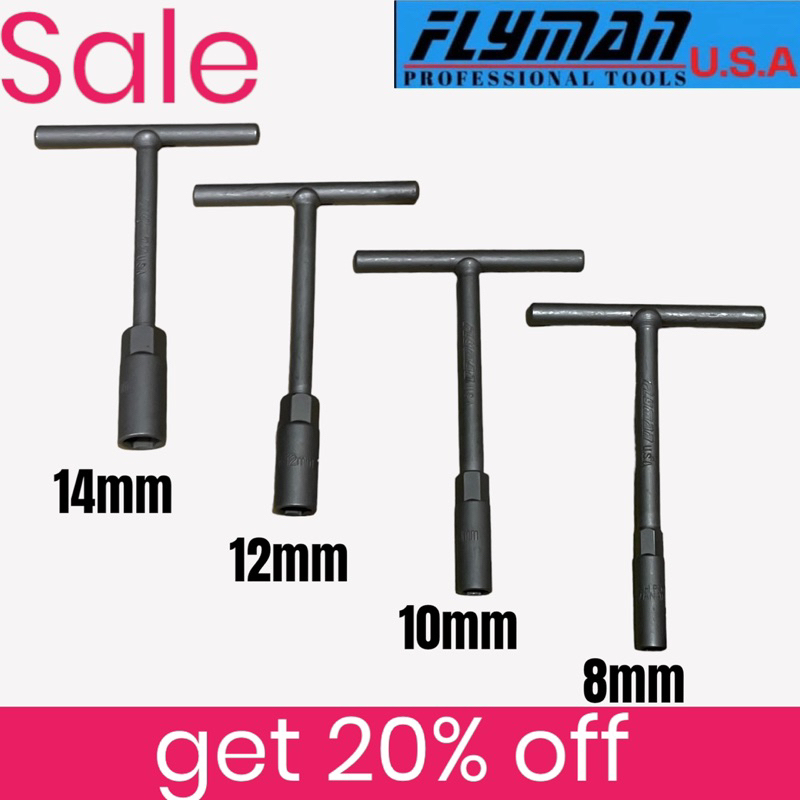 T-wrench Short 8-14mm Heavy Duty Flyman USA Original | Shopee Philippines
