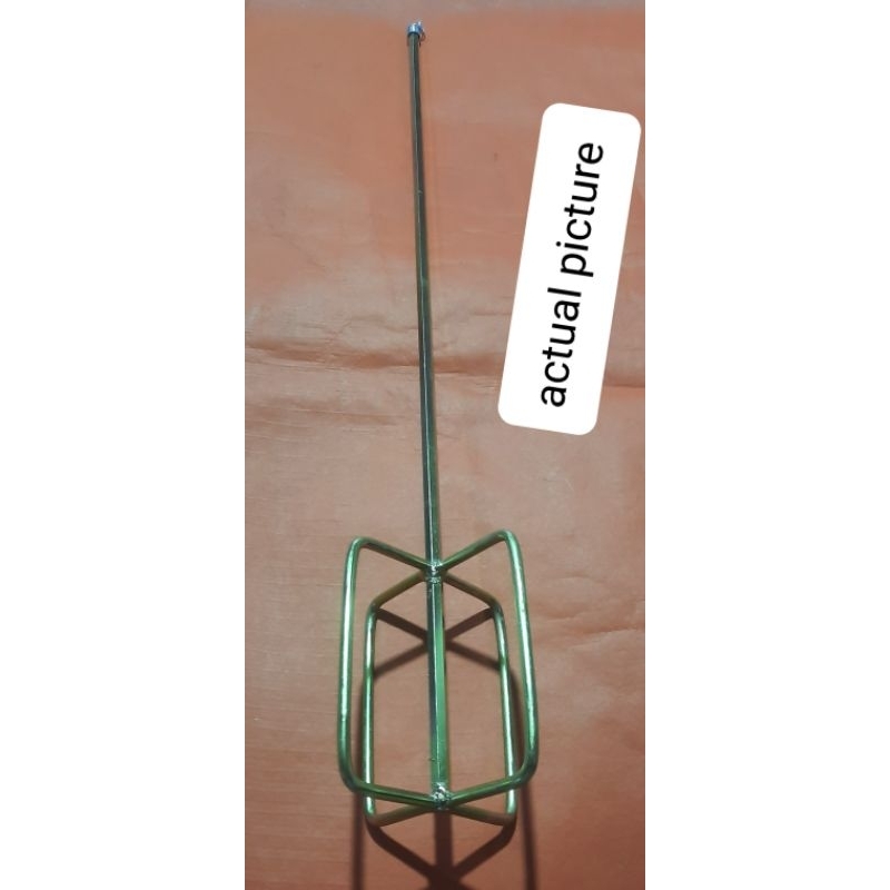 2pcs Concrete and Paint hand held mixer Heavy duty steel blade | Shopee ...