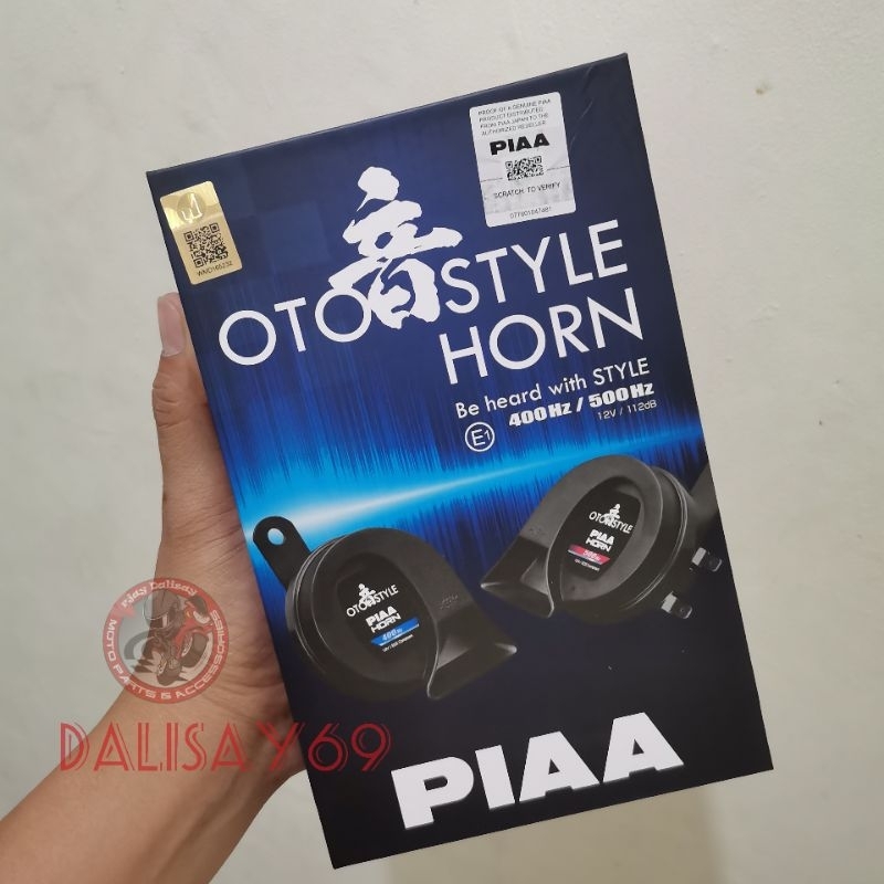 original PIAA Horn high and low 500Hz & 400 Hz | Shopee Philippines