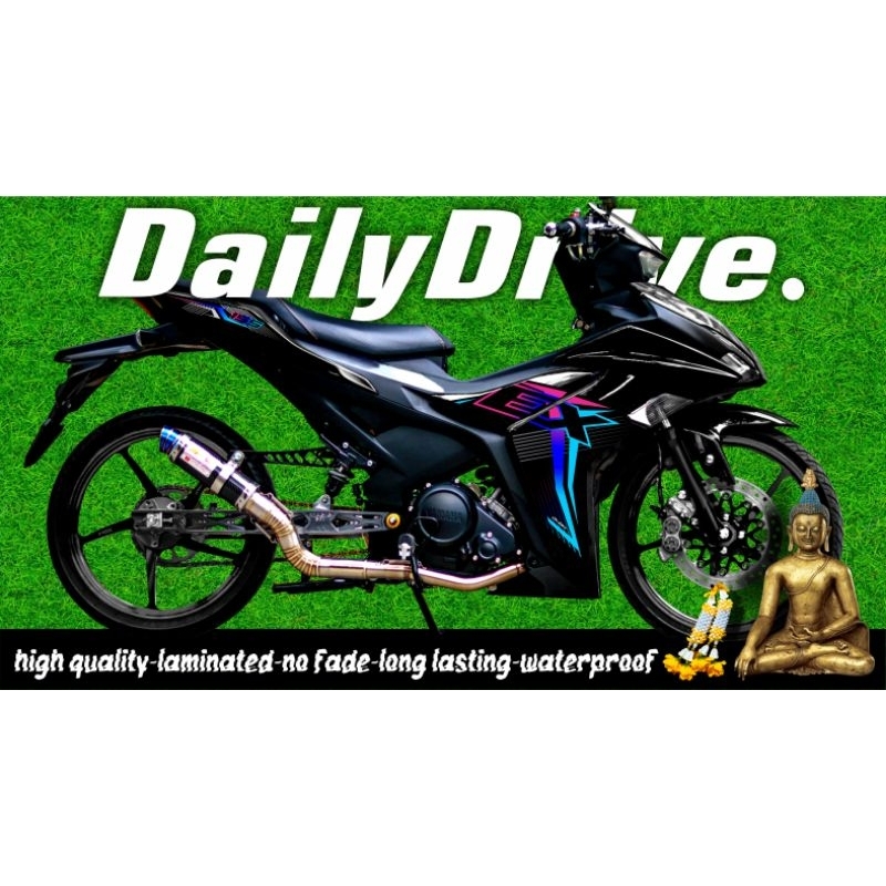 Yamaha Sniper 155 Decal Stickers Latest Malaysian Design | Shopee ...