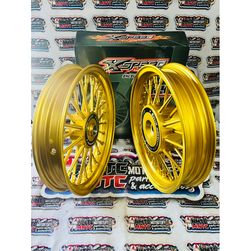 XSPEED MAGS R24 CLICK125i/CLICK150i V1/V2/V3 4HOLES F-2.15/14/ R2.50/14 ...