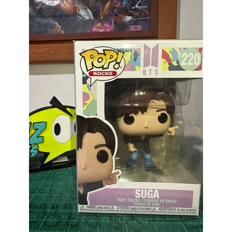 BTS Dynamite Suga Pop! Vinyl Figure with protector | Shopee Philippines