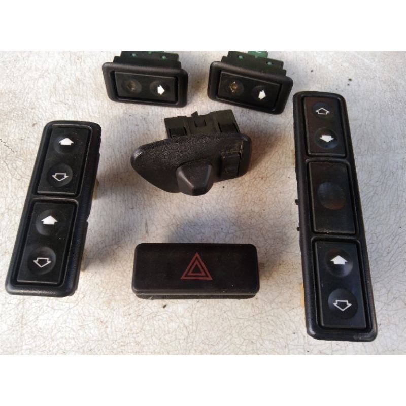BMW E36 M3 ORIG SWITCHES Power Window | Hazzard | Power Side Mirror ...