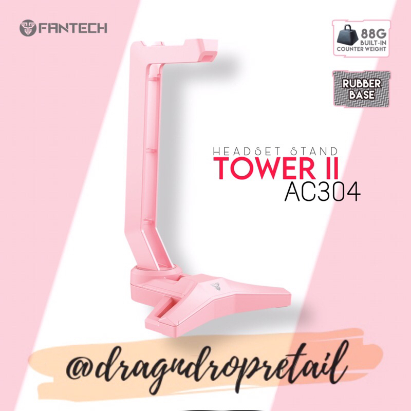 FANTECH [NEW] TOWER II AC304 Gaming Headset Headphone Stand - Sakura ...