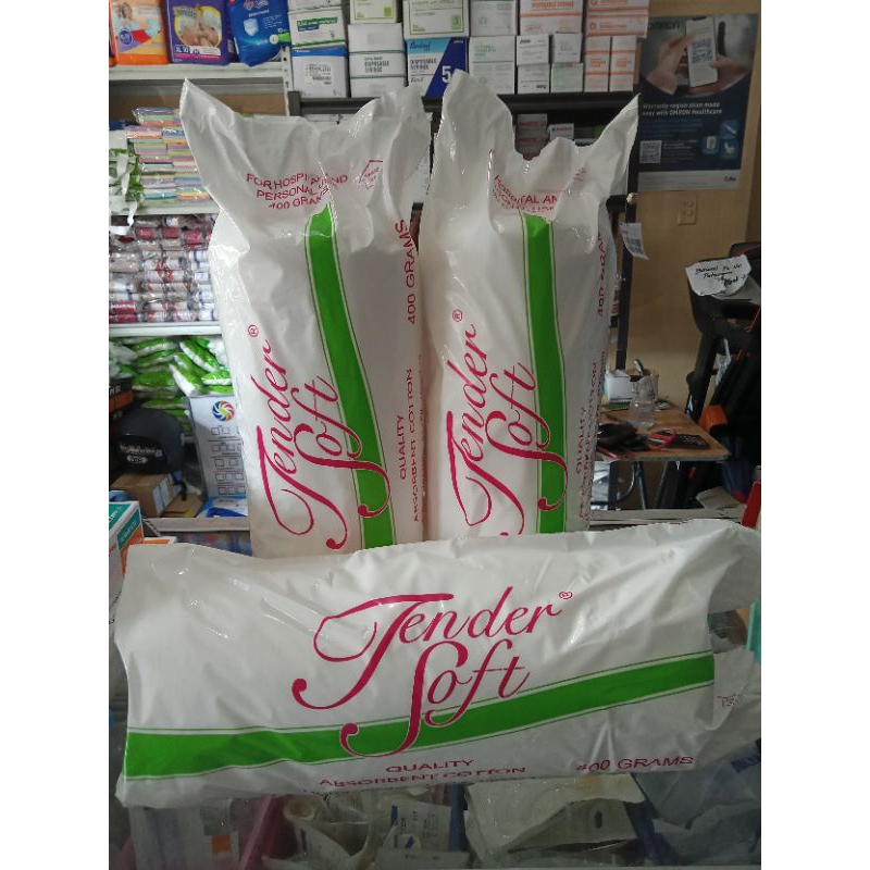 COTTON ROLL 400G(TENDER SOFT) | Shopee Philippines