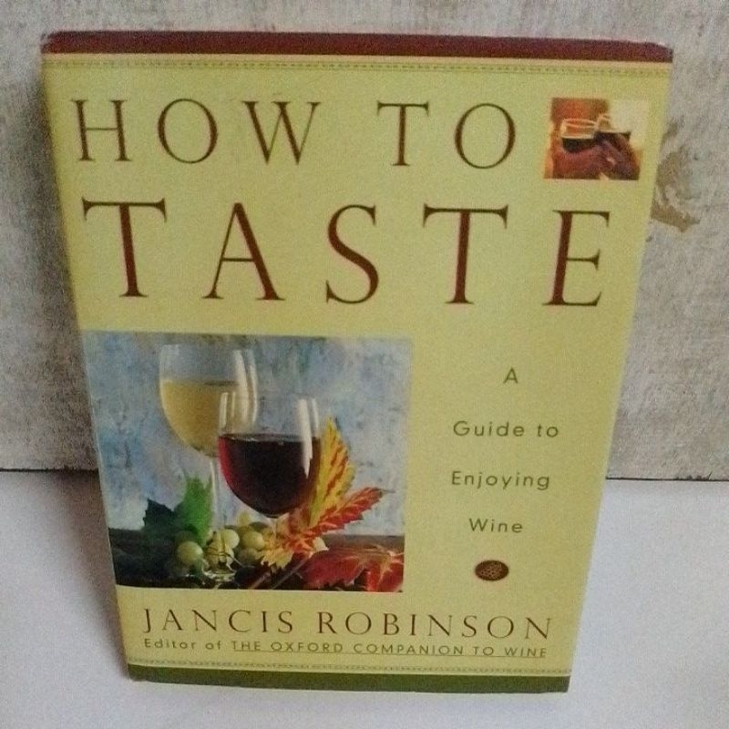 HOW TO TASTE(HARDBOUND) | Shopee Philippines