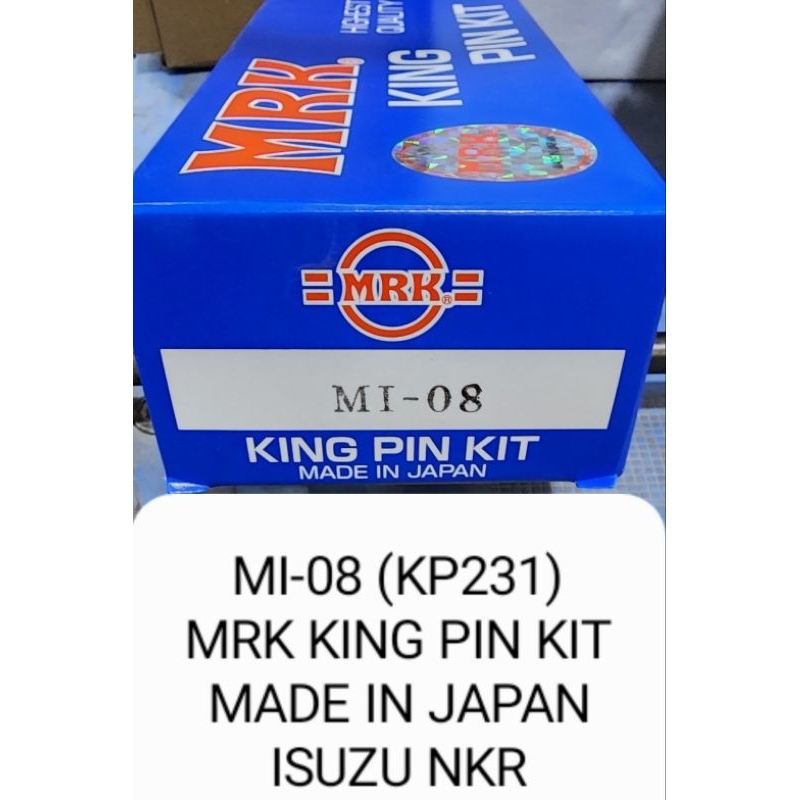 King Pin Kit Isuzu 4BC2 NPR, NKR (MI-08)(KP231) MRK (MADE IN JAPAN ...
