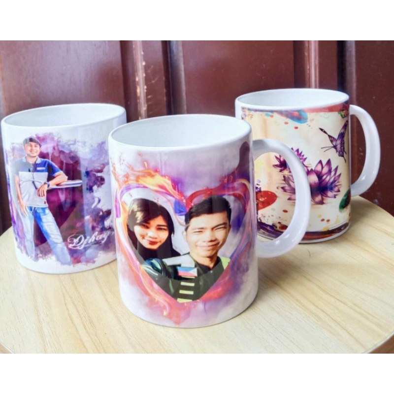 CUSTOMIZED SUBLIMATION MUGS -11oz | Shopee Philippines