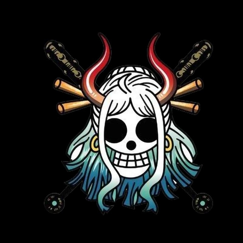 One Piece Skull Logo/Anime/Vinyl Sticker/Waterproof/Laminated/Aquaflask ...