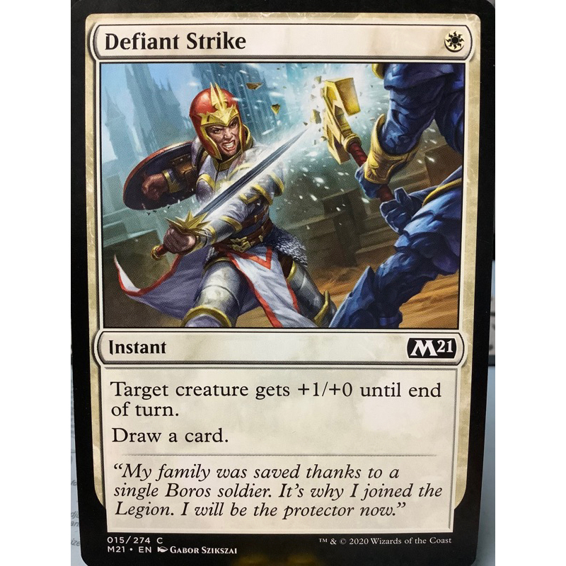 MAGIC: The Gathering - Defiant Strike (Core Set 2021) | Shopee Philippines