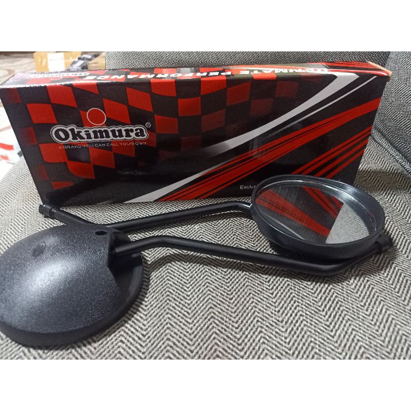 TMX155 ROUND SIDE MIRROR SET OKIMURA | Shopee Philippines