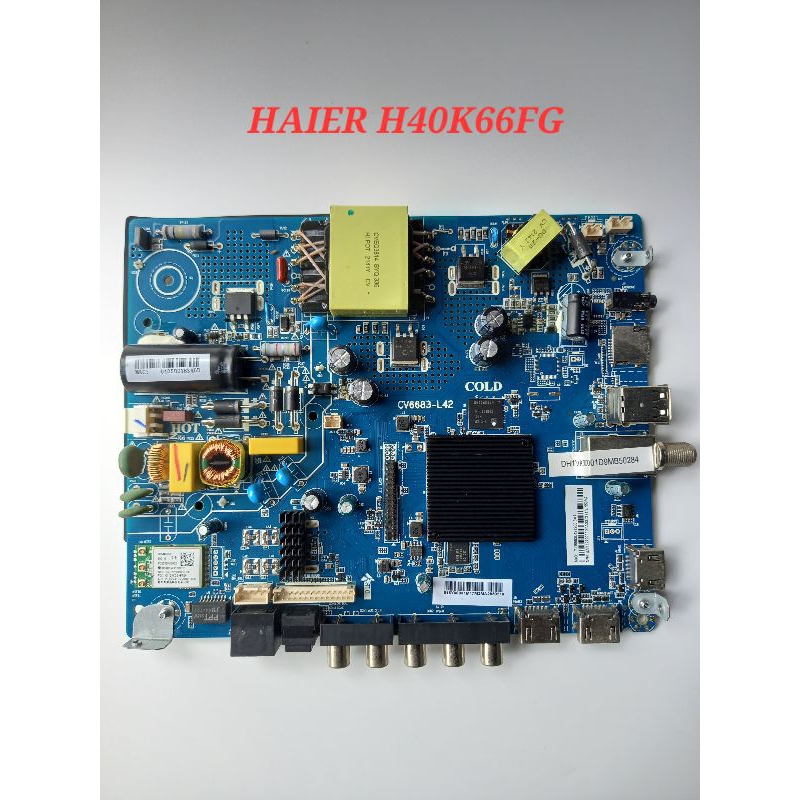 MAIN BOARD FOR HAIER MODEL H40K66FG SMART TV | Shopee Philippines
