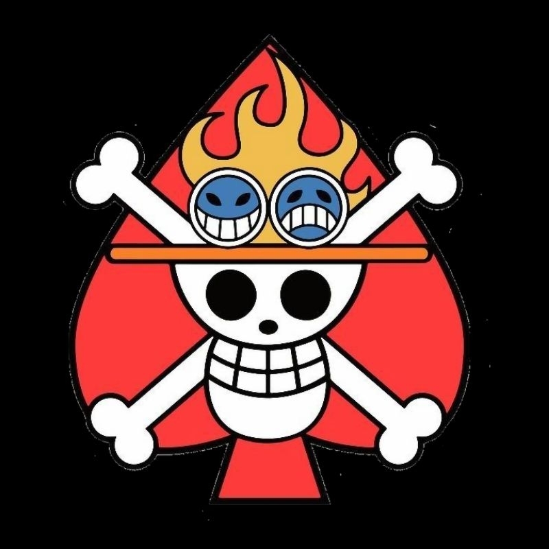One Piece Skull Logo/Anime/Vinyl Sticker/Waterproof/Laminated/Aquaflask ...