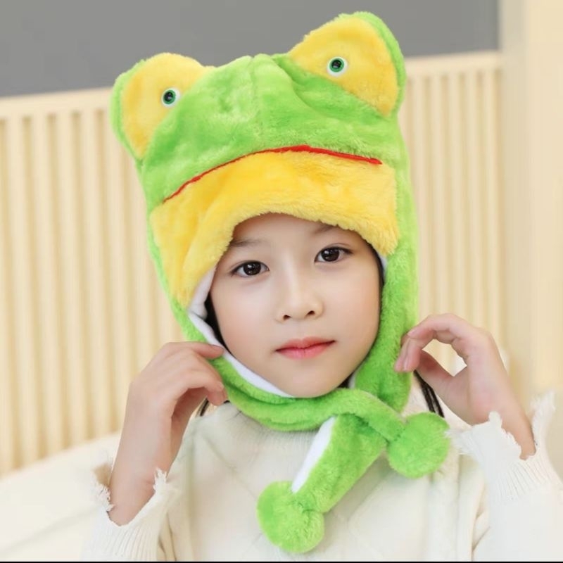 YL Caps Frog Animal Hat Hats Cute Cartoon Cap for Kids and Adult ...