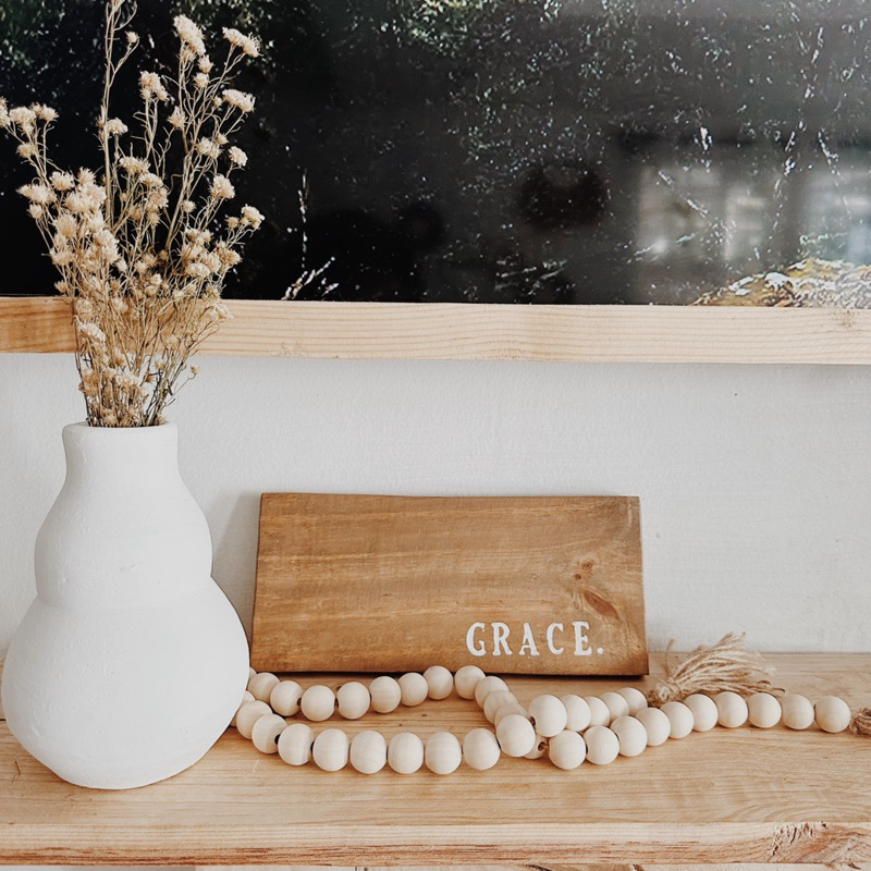 Wooden Block Signage (Gracia) | Shopee Philippines