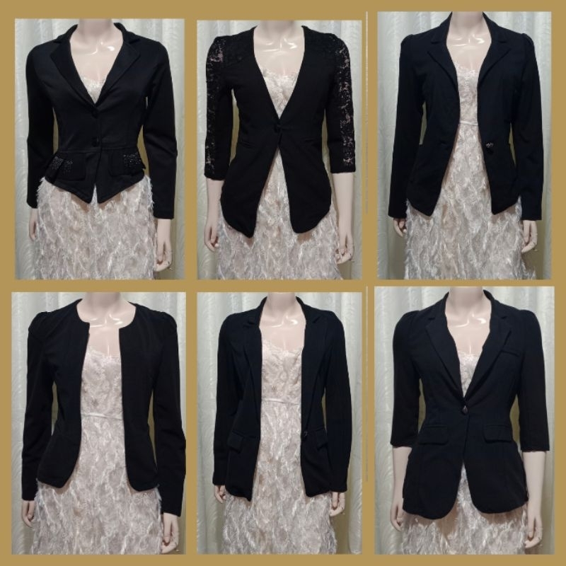 PRELOVED OFFICE / CASUAL / FORMAL BLAZER | Shopee Philippines