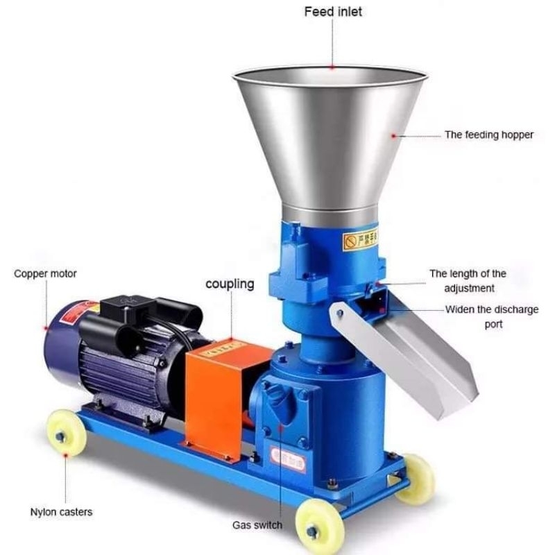 Pellet Machine 125 | Animal Feeds Pellet Maker (German Technology ...