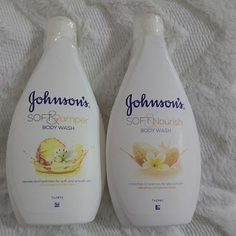 ORIGINAL Johnson's - Soft & Nourish /PAMPER Body Wash - 400ml FROM ...