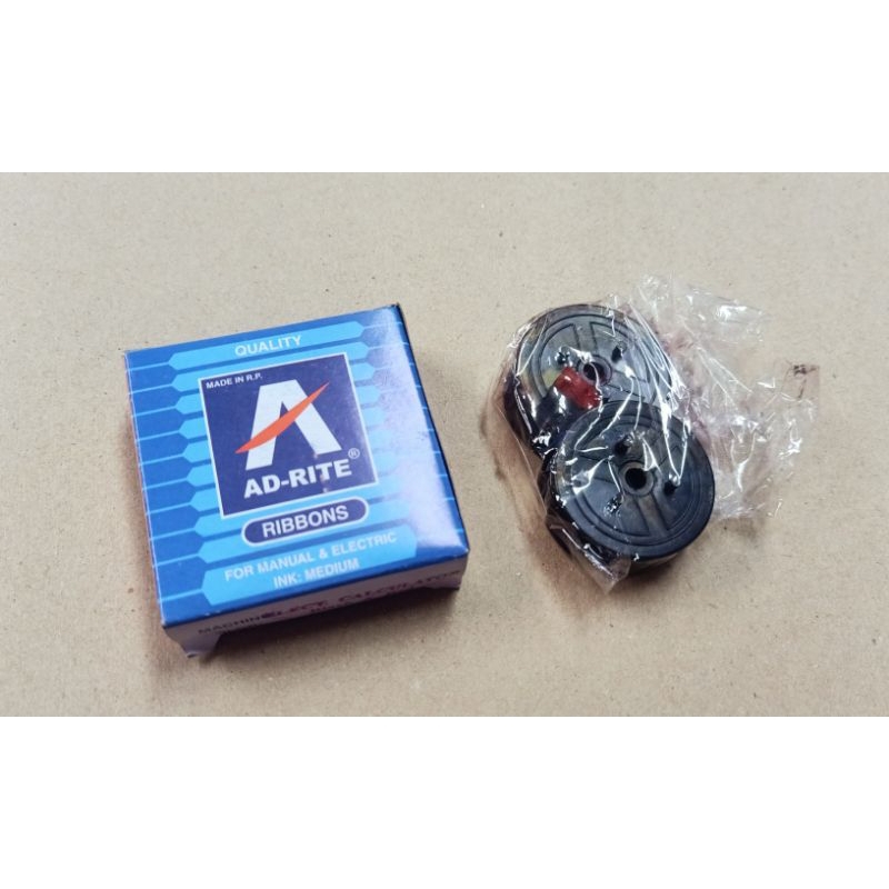 Ad-rite Electric Calculator Ribbon Black/Red Double Spool | Shopee ...