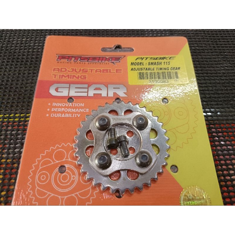 PITSBIKE ADJUSTABLE TiMING GEAR FOR SUZUKI SMASH 115 | Shopee Philippines