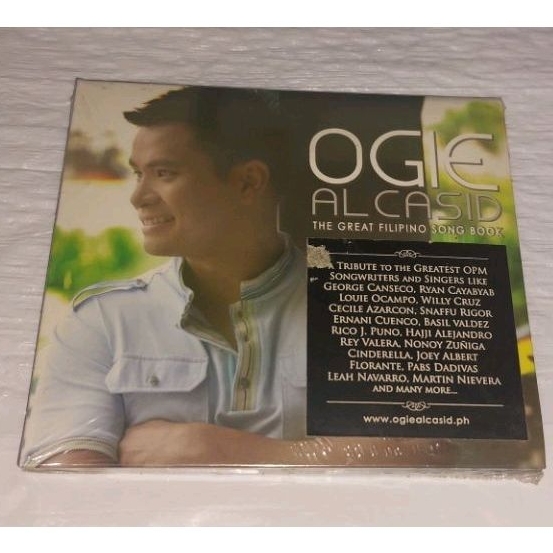 Sealed 2008 Ogie Alcasid The Great Filipino Songbook Collectible OPM ...