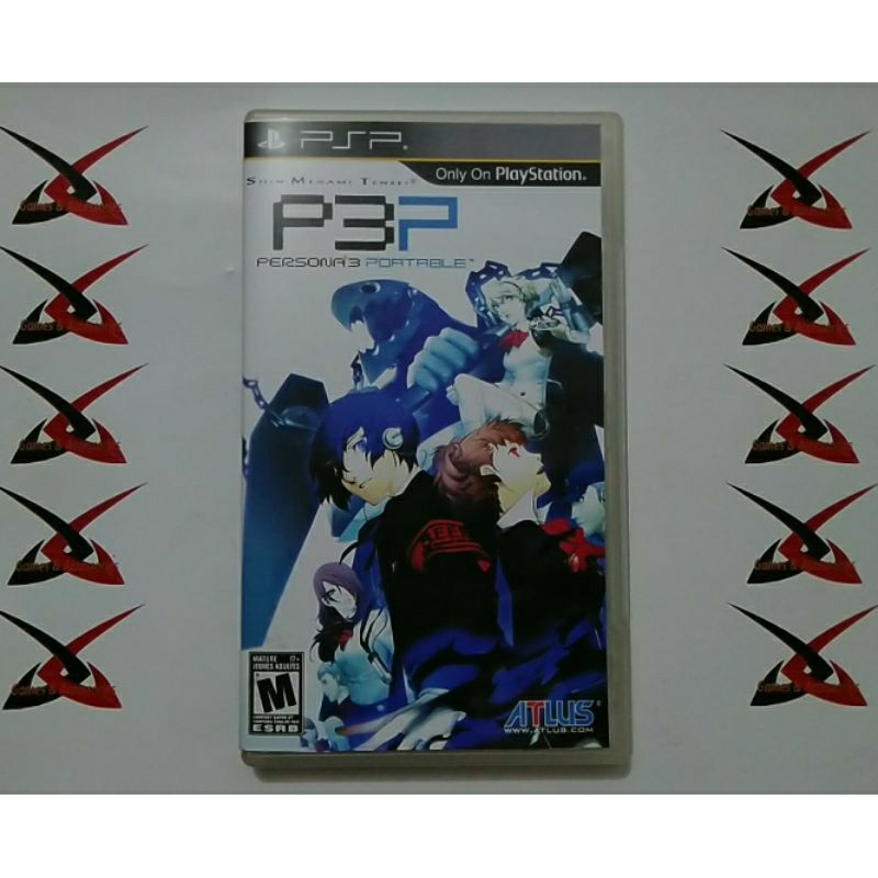 PSP PlayStation Portable UMD Game Persona 3 Portable P3P | Shopee ...