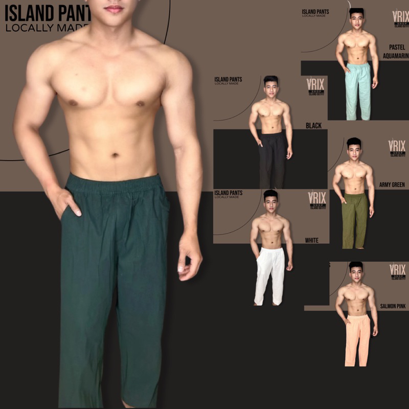 ISLAND PANTS / SUMMER PANTS AESTHETIC VRIX SHOP | Shopee Philippines