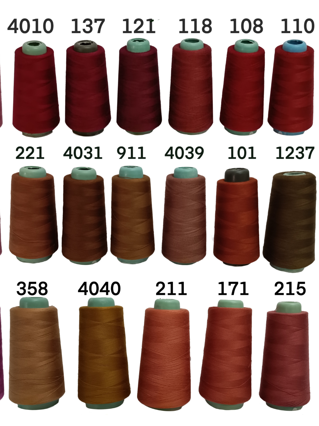 5pcs Cone Polyester Sewing Thread I Cotton Sinulid (ticket 120 ...
