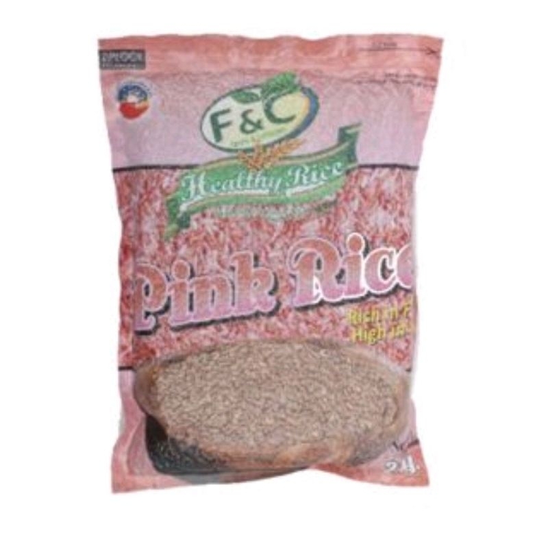 F&C Healthy Premium Organic Pink Rice 2kg | Shopee Philippines