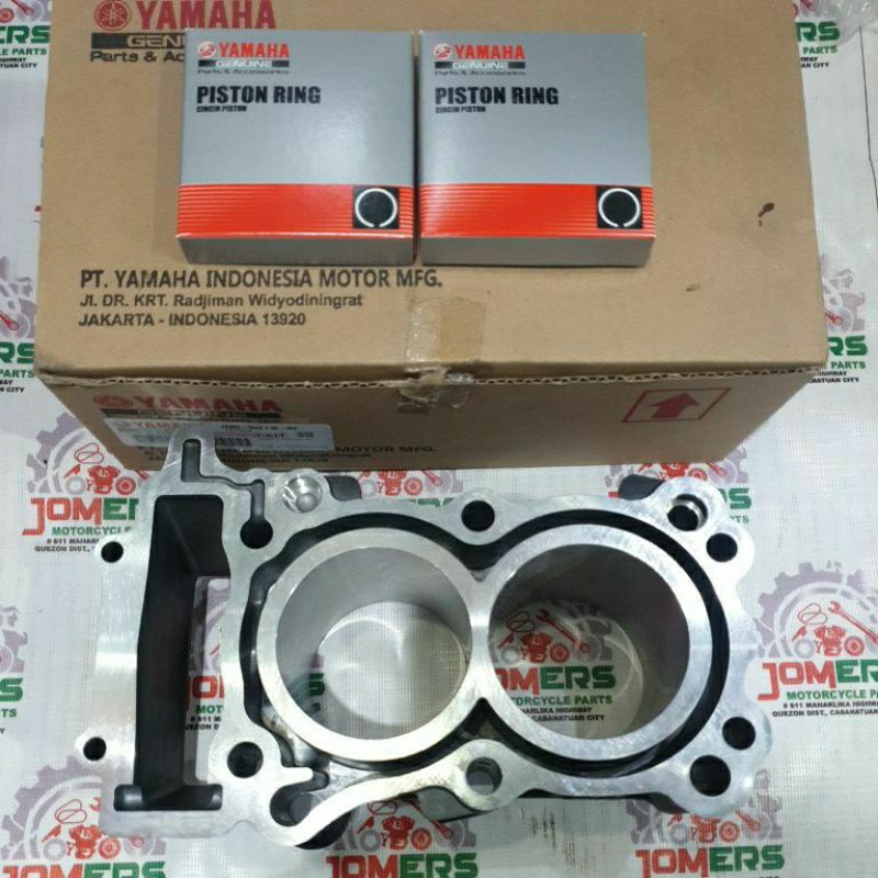 R3 V1-V2 / MT03 V1 - V2 CYLINDER BLOCK W/ RING GENUINE 2MS-WE13E-00 ...