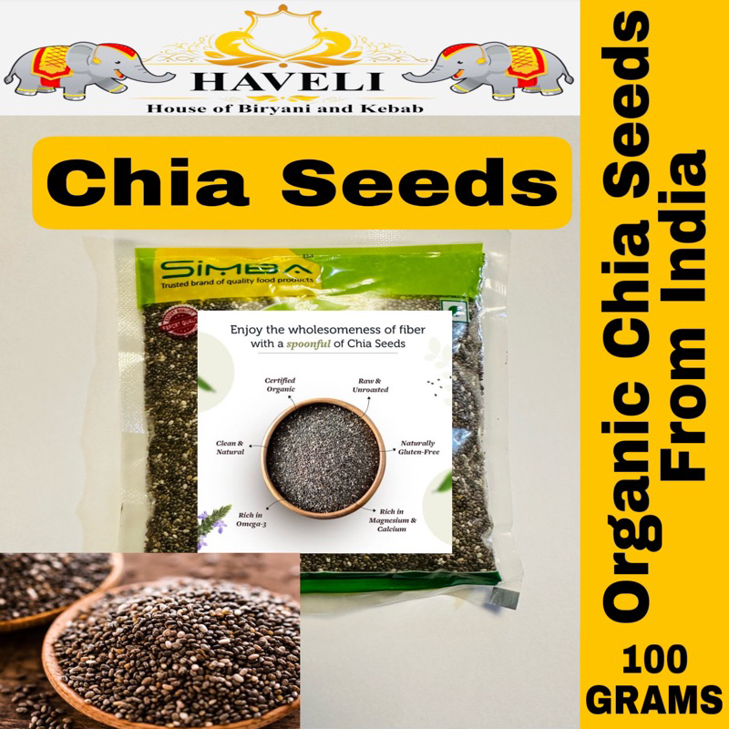 Simba Organic Chia Seeds From India 100Grams | Shopee Philippines