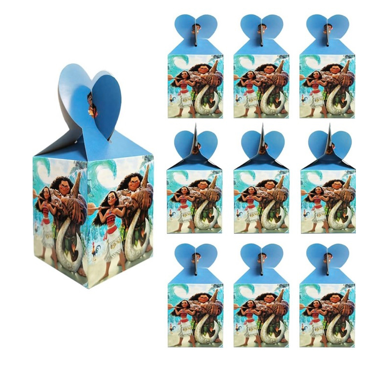 12pcs Moana Candy box / gift box / loot box | Shopee Philippines