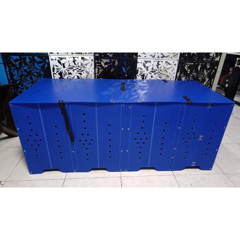 Gamefowl Folding Cage - 4 Division for Keeping / Apatan - pang sabong ...
