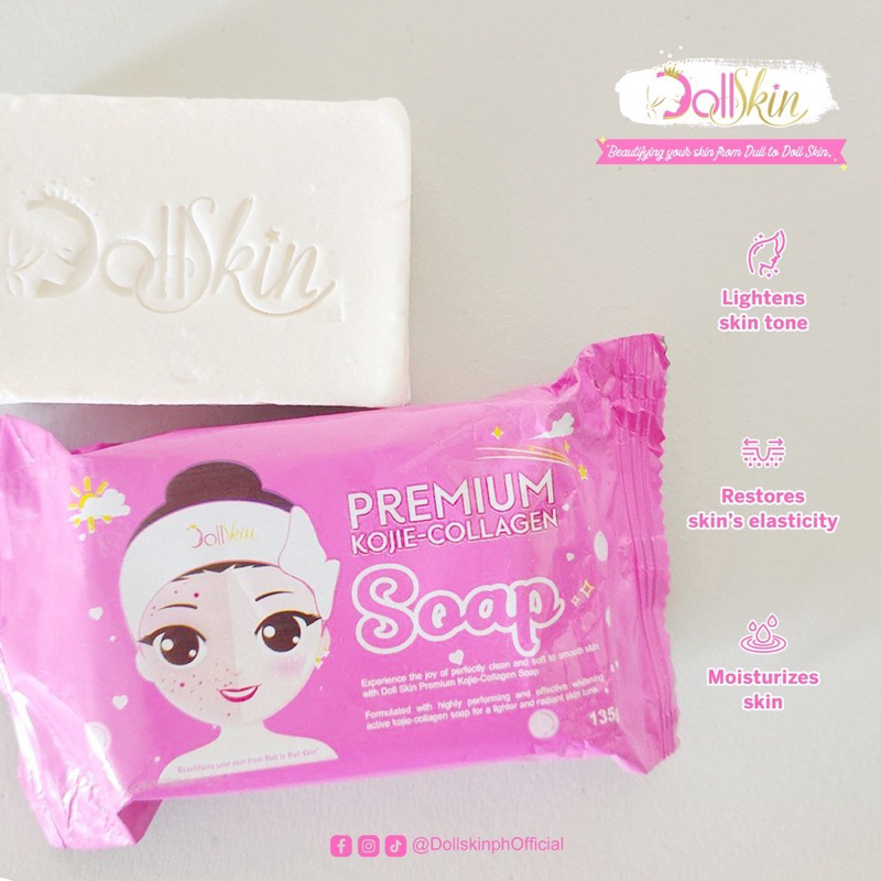 DOLL SKIN PREMIUM SOAP 135g | Shopee Philippines