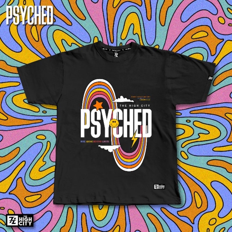 Psyched Black(TheHighCity) | Shopee Philippines