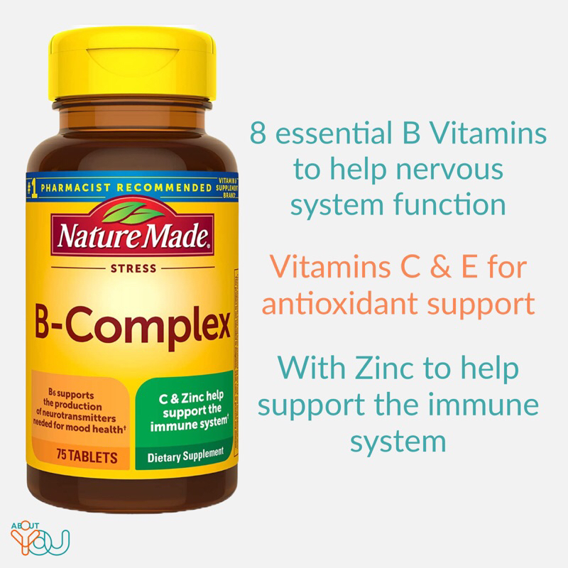 B Complex with Vitamin C and Zinc | Shopee Philippines