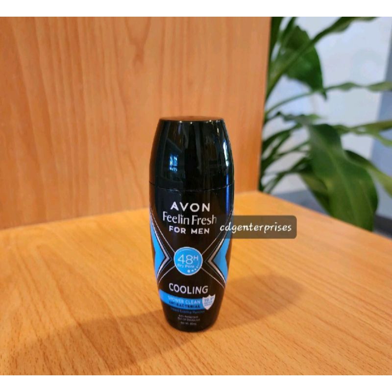 AVON FEELIN FRESH FOR MEN 48H DRY PORE COOLING 40ML | Shopee Philippines
