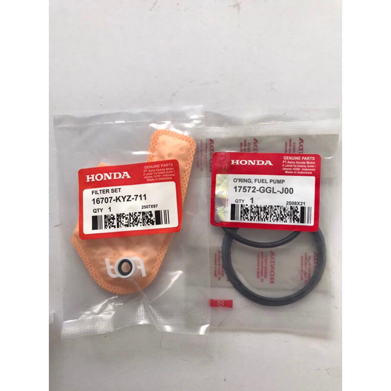 FUEL FILTER w/oring HONDA PCX150 2018,RS150,ADV150 set | Shopee Philippines