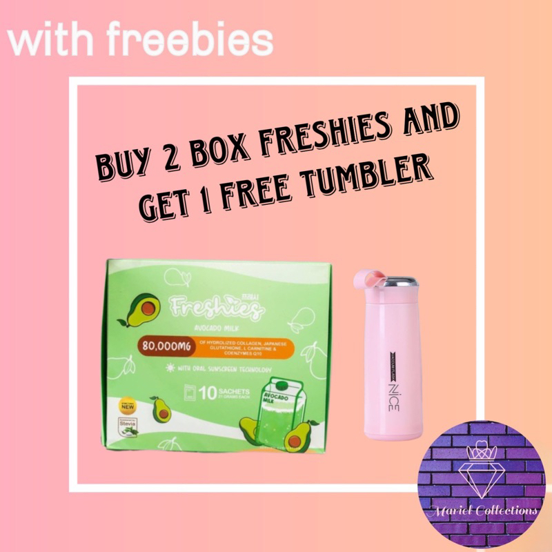 Freshies Avocado Milk Collagen Drink | Shopee Philippines